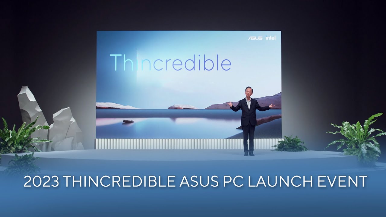 Highlight of ASUS Thincredible PC launch event | 2023 - YouTube