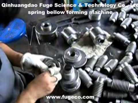 Spring bellow forming machine; Special bellow making machine; Macchina ...