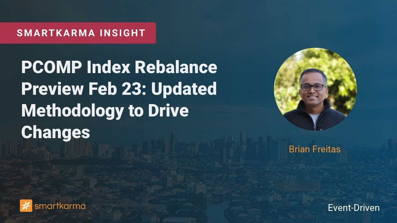 PCOMP Index Rebalance Preview Feb 23: Updated Methodology to Drive ...