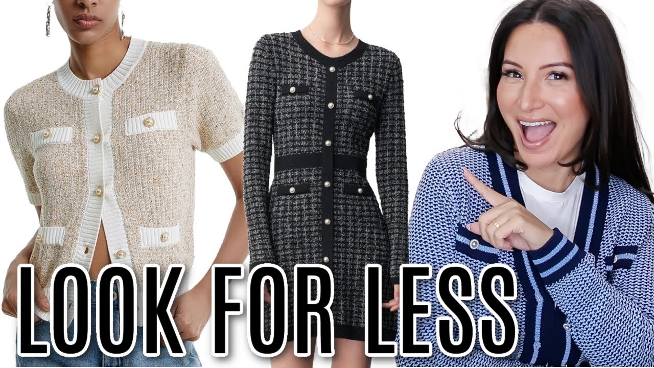 READY TO WEAR LOOK for LESS *Luxury Fashion Vibes - Chanel, Balmain ...