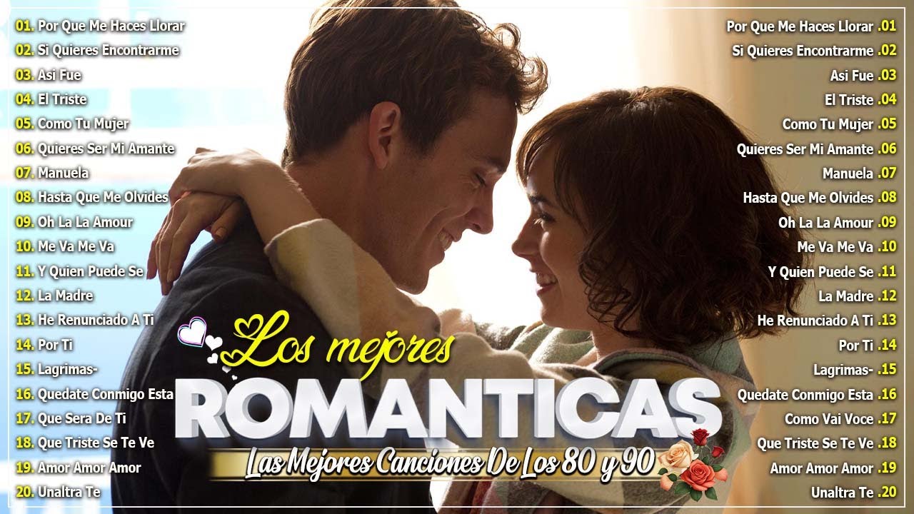 BALADAS ROMANTICAS DE AYER Y HOY VIEJITAS PERO BONITAS BALADAS MIX 70S ...