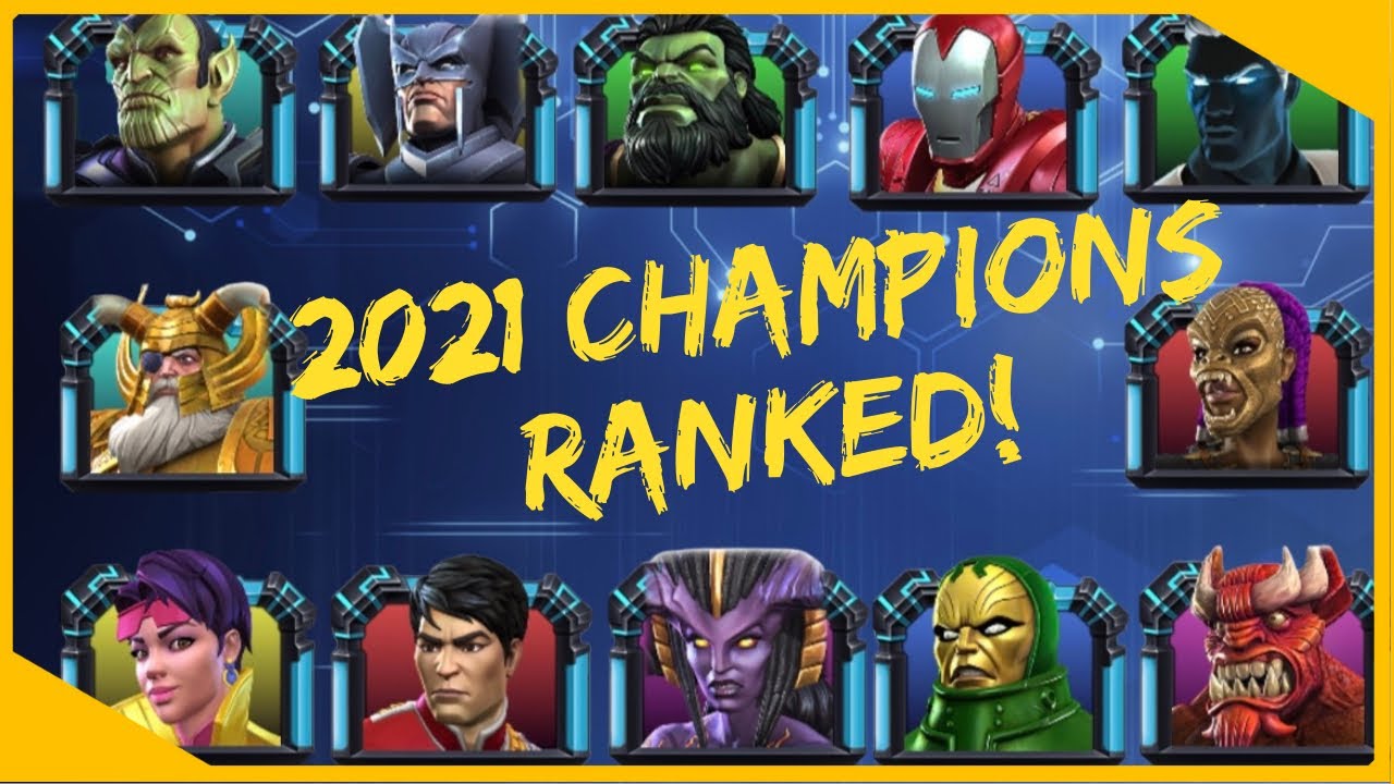 2021 Champions Ranked From Worst To Best! Halfway Point Of 2021! - YouTube
