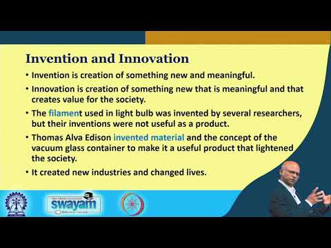Lecture 40 : Innovation and Entrepreneurship - YouTube