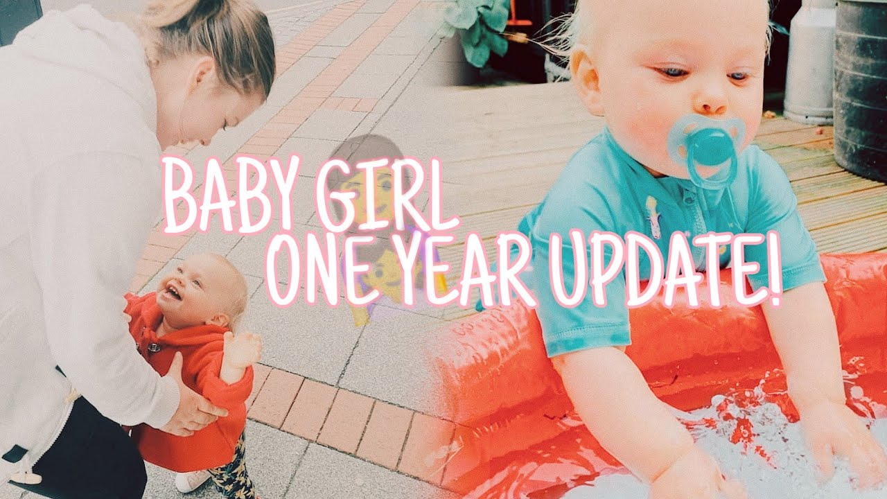Baby Girl One Year Update! First Child! Diabeticmomster - YouTube