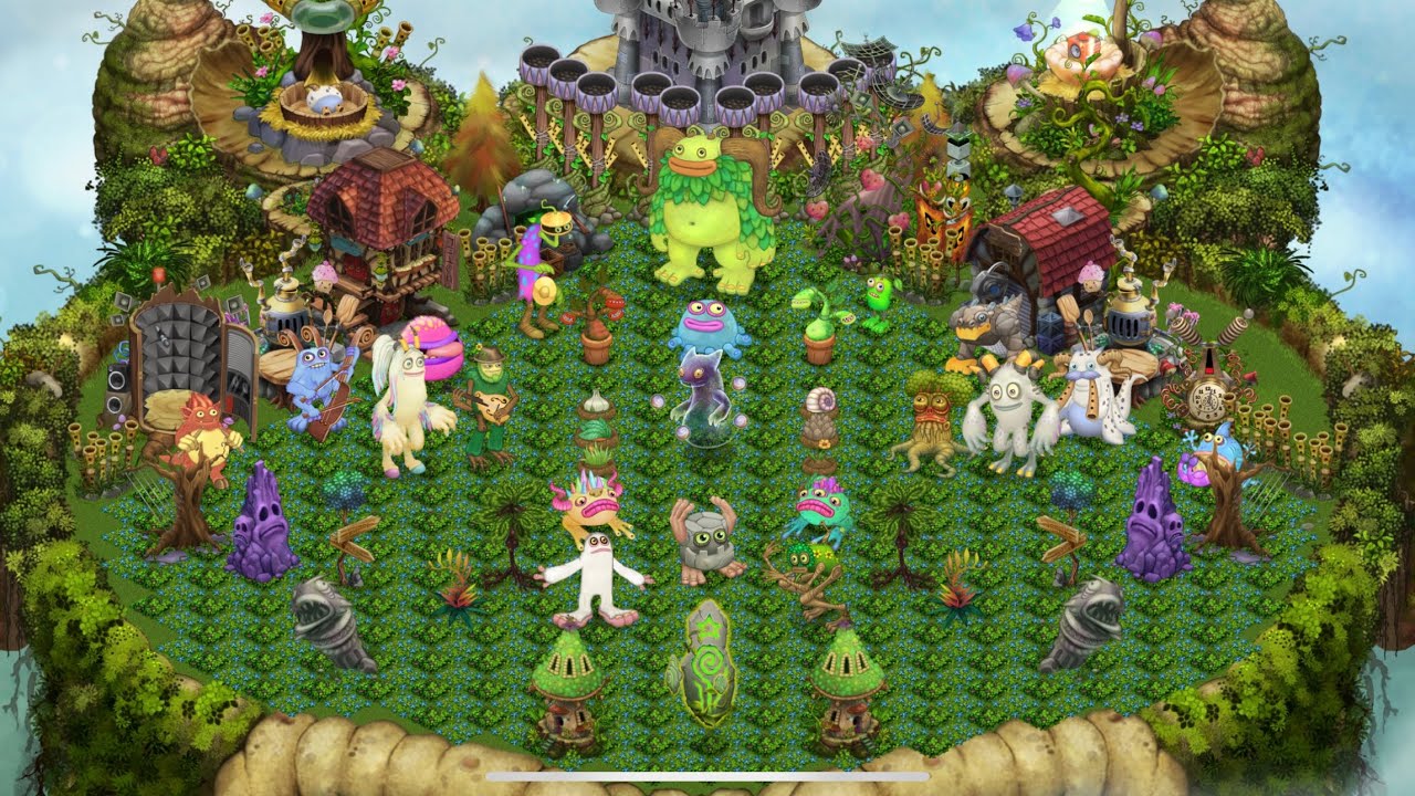My Singing Monsters | Plant island | No wubbox - YouTube
