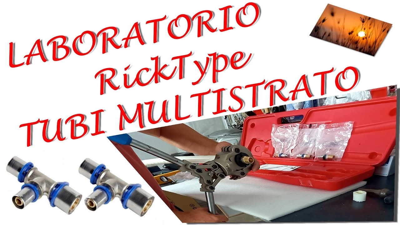 Spostare tubi acqua multistrato raccordi a pressare TH Emmetti - YouTube