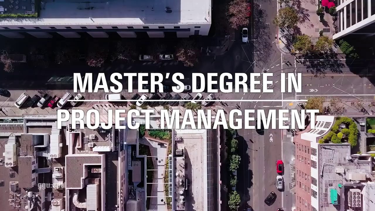 Master's Degree in Project Management at Golden Gate University - YouTube