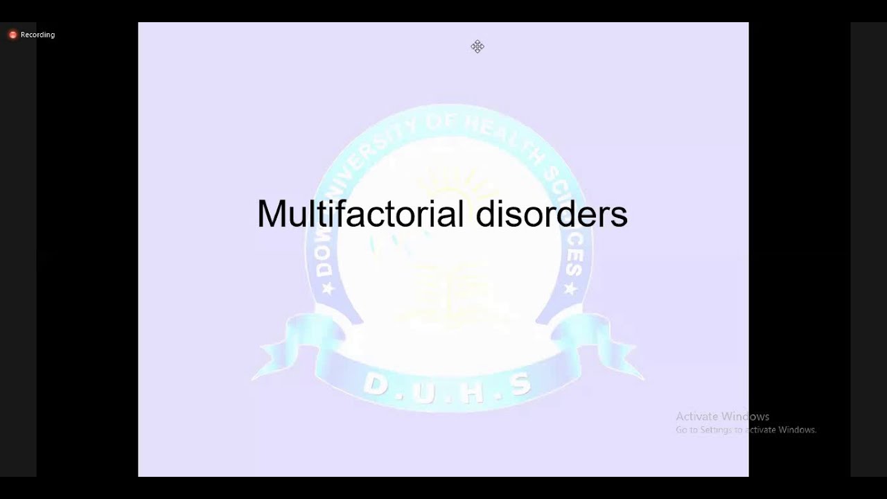 Multifactorial Disorders | Biochemistry - YouTube
