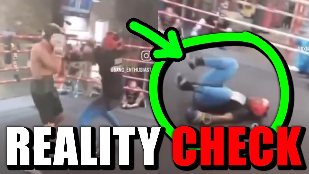 17x female World Champion gets ONE SHOT by random male boxer lol - YouTube