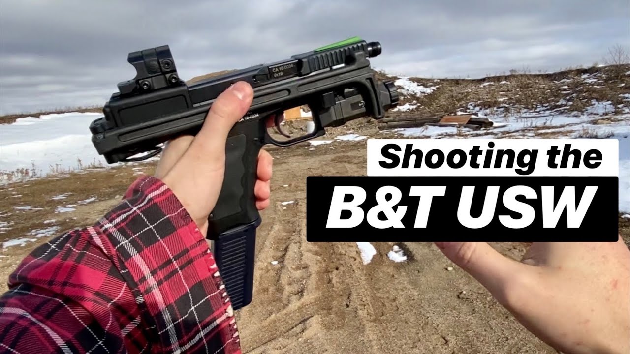SHOOTING ONE OF THE MOST VERSATILE HANDGUNS - the B&T USW A1 - YouTube