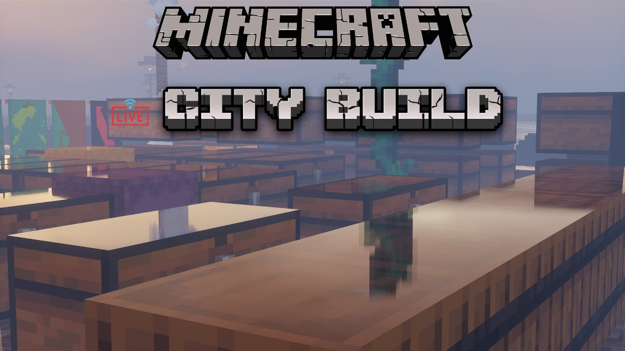 Minecraft City Build - YouTube