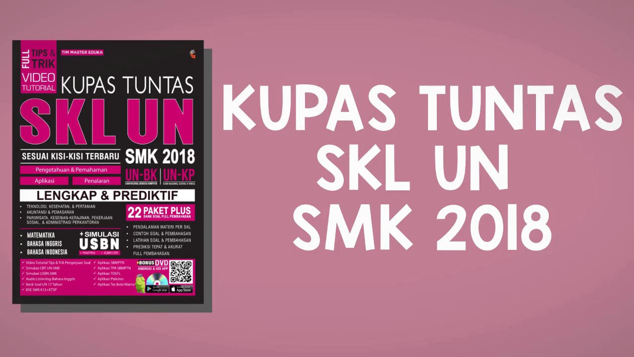 Kupas Tuntas SKL UN SMK 2018 - YouTube