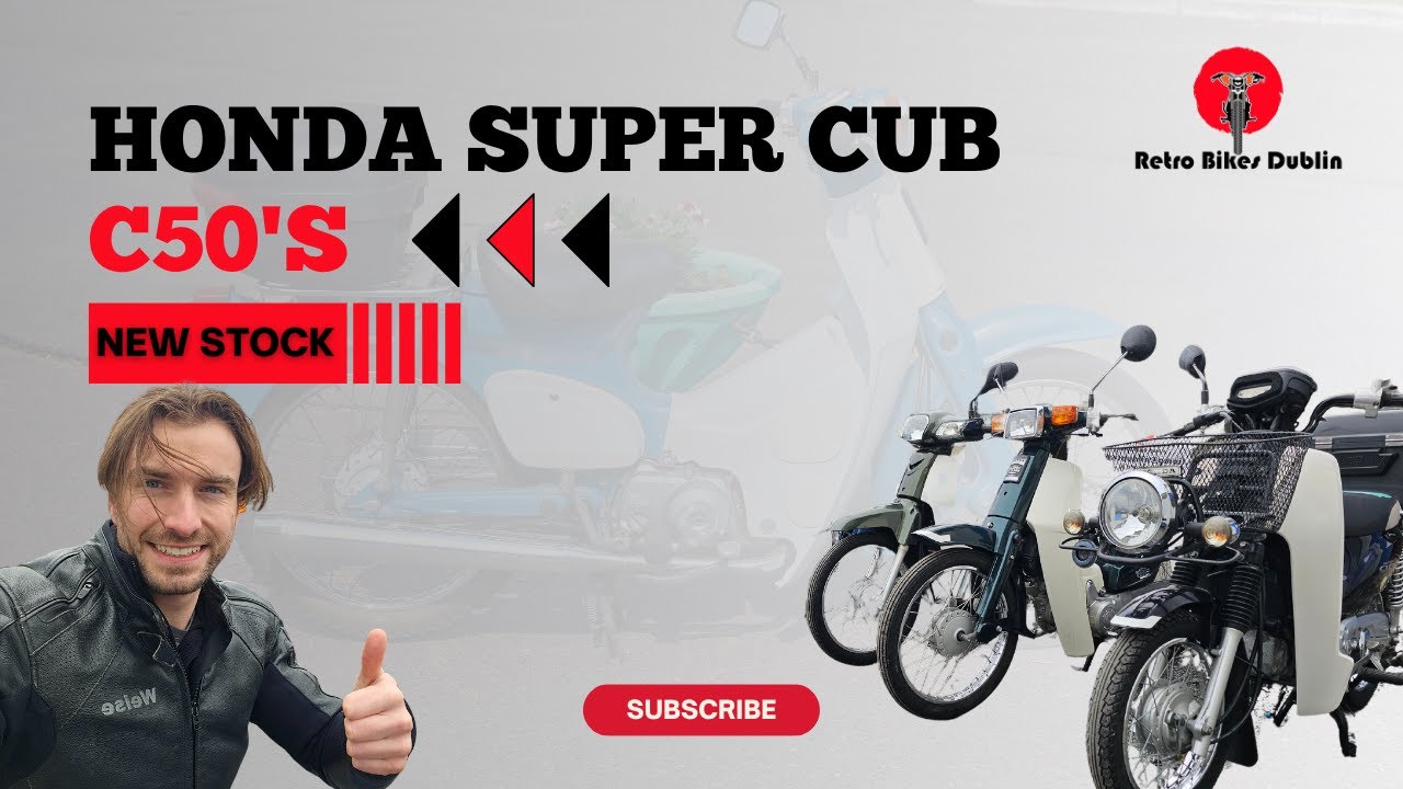 New Arrival! Honda Super Cub C50 – Classic Rides Added to Our Stock! 🏍️ ...