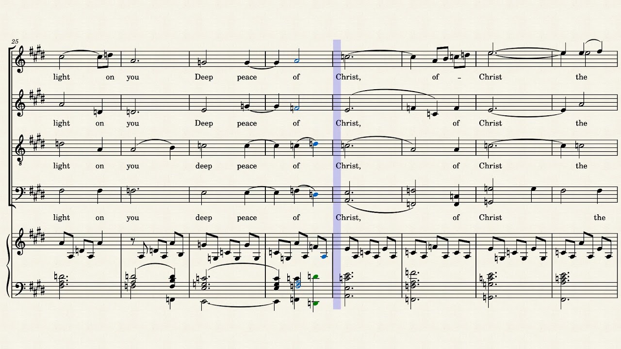 A Gaelic Blessing - John Rutter by John Rutter - YouTube