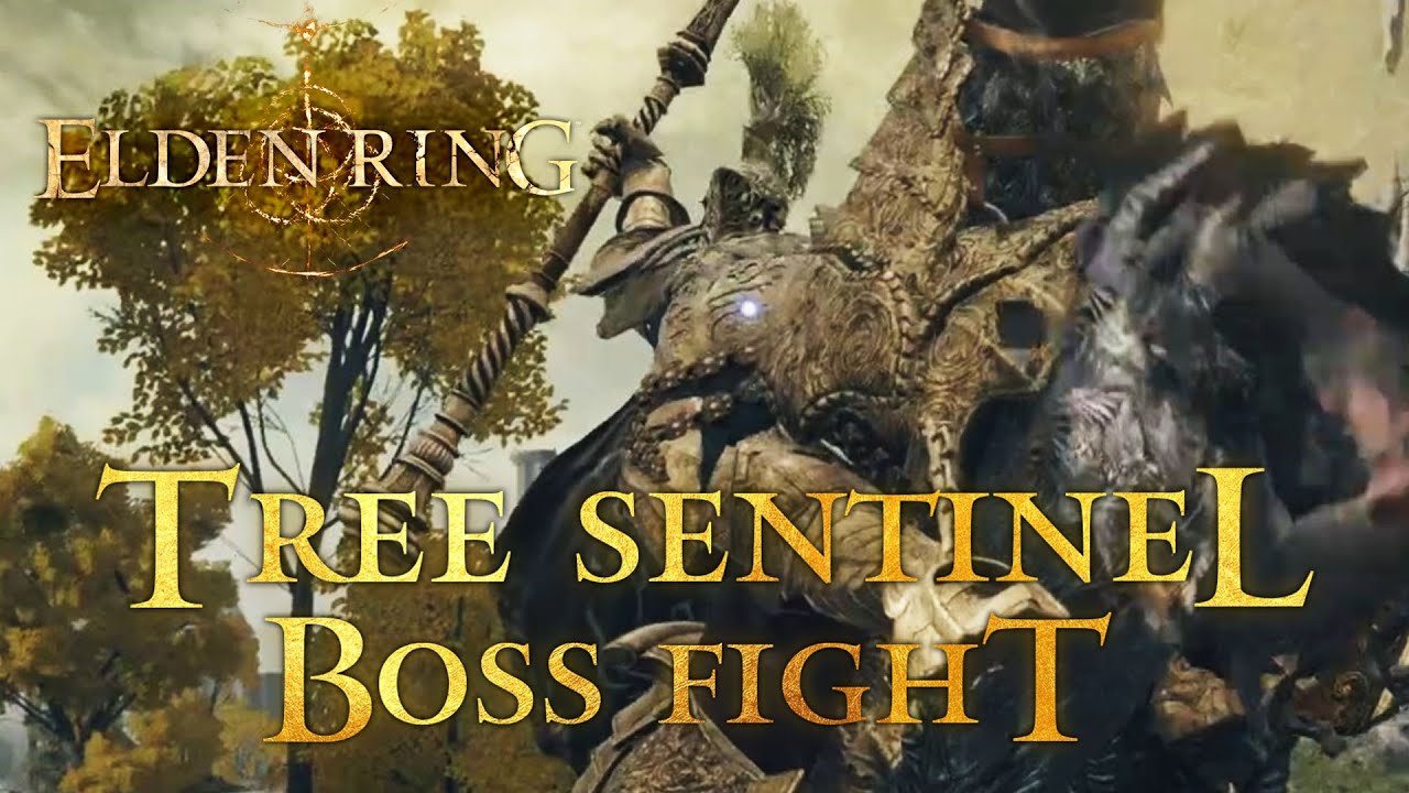 Elden Ring - Tree Sentinel Boss Fight [ Confessor Class ] - YouTube