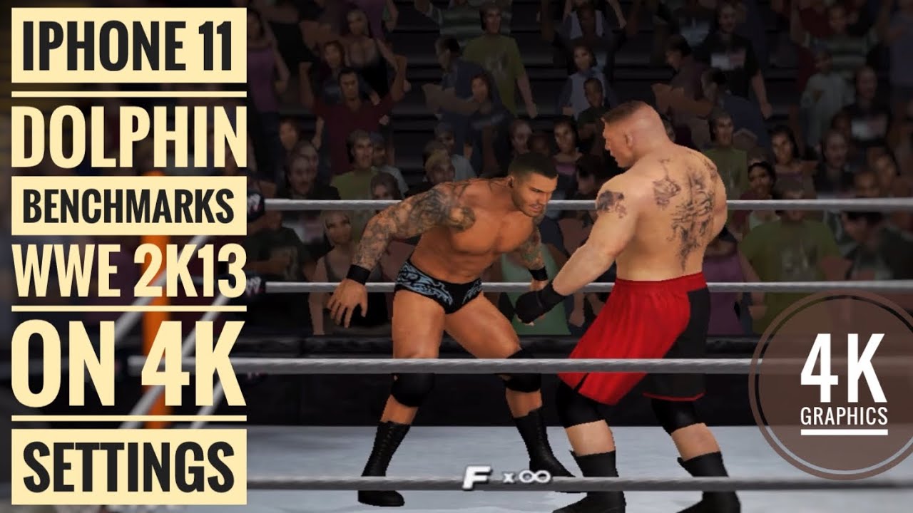 iPhone 11 | Dolphin Emulator WWE 2K13 Benchmarks - YouTube