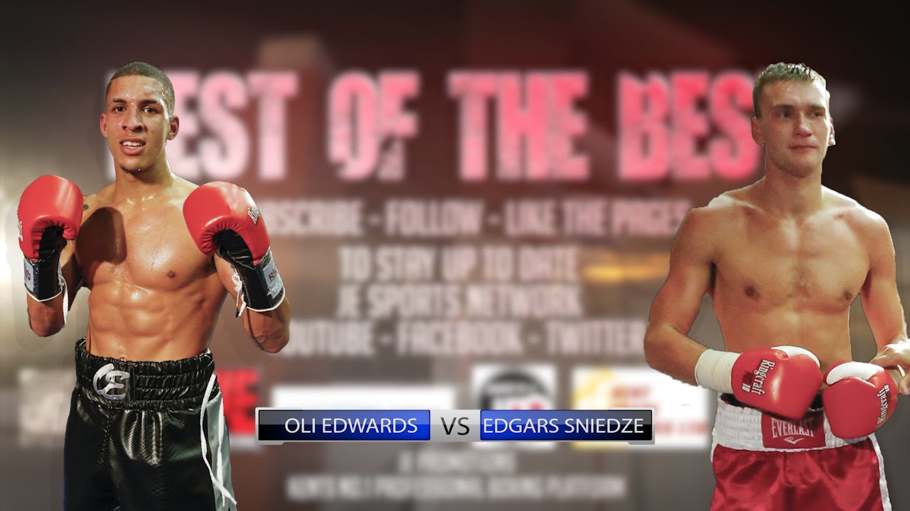 Oli Edwards vs Edgars Sniedze @ Best of the Best Pro Boxing show ...