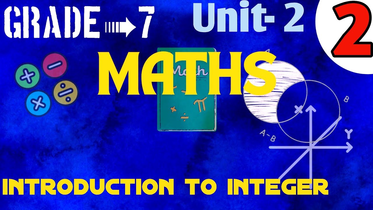 Grade 7 Mathematics unit 2 integers Part 2 introduction to integer ...