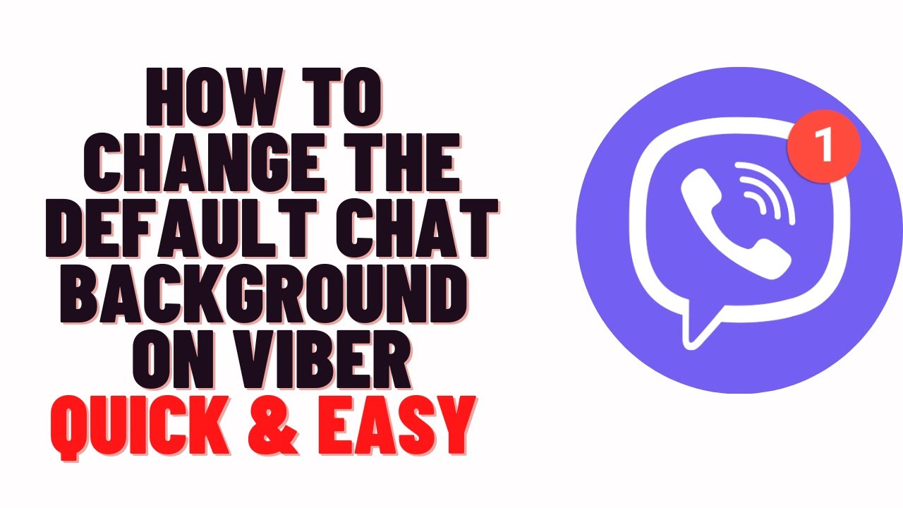 how to change background picture on viber,How to Change the Default ...