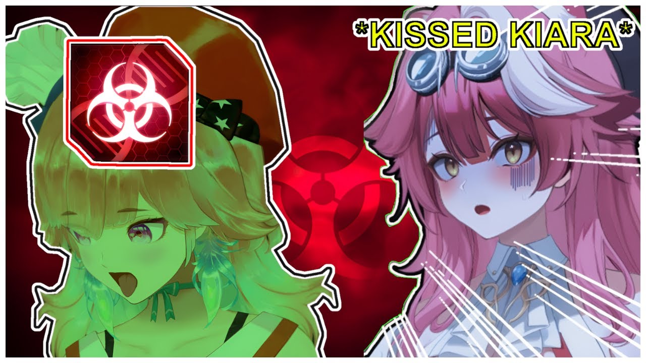 Did Raora Get Sick After Kissing Kiara? ⌈Hololive | Raora Panthera ? Vtuber clip⌋ - YouTube