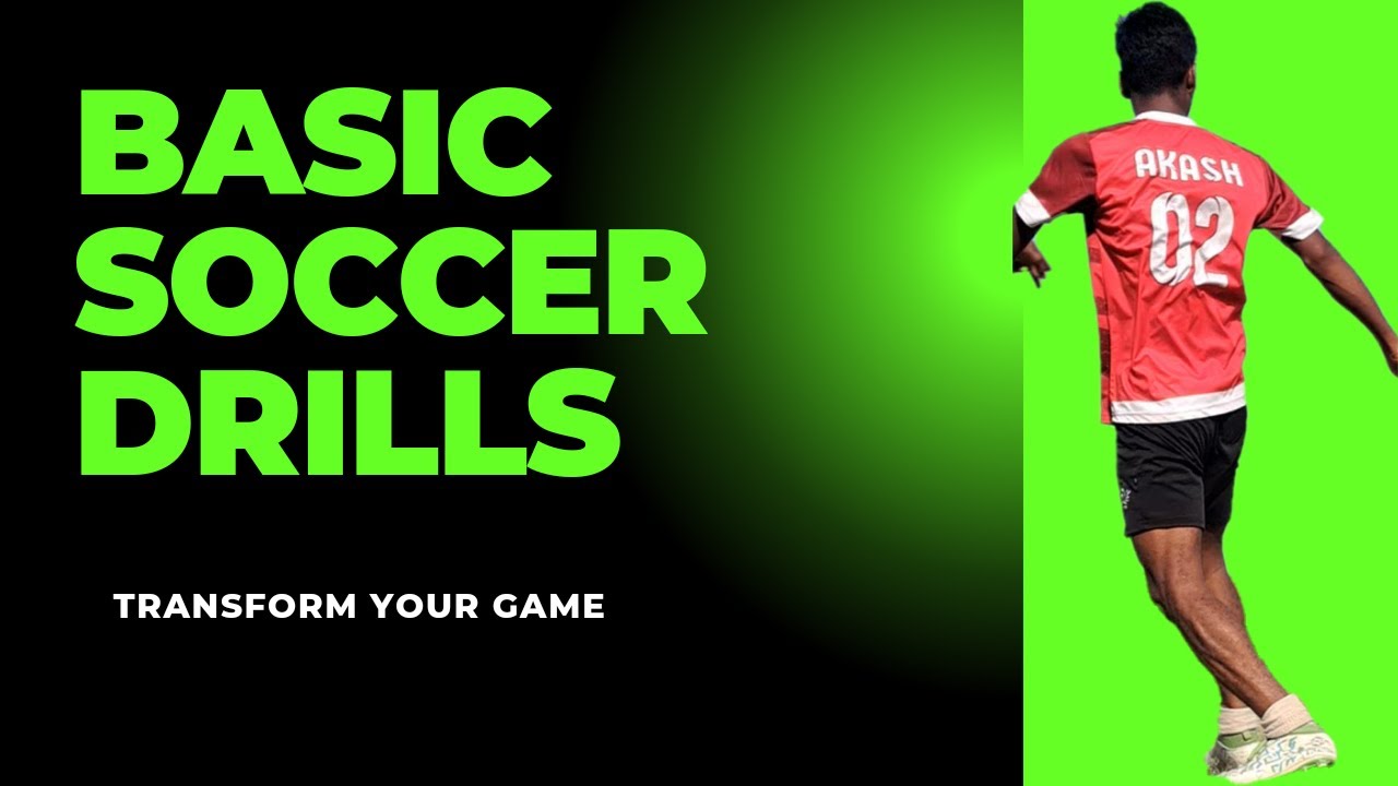 The essential and basic football drills to improve your game - YouTube