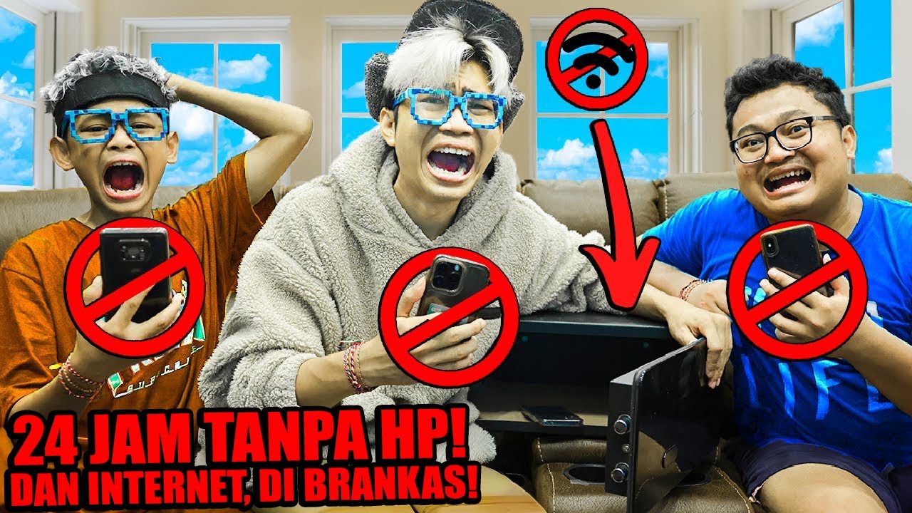 24 JAM TANPA GADGET DAN INTERNET! BOCIL GATAHAN, SAMPAI MARAH BESAR ...