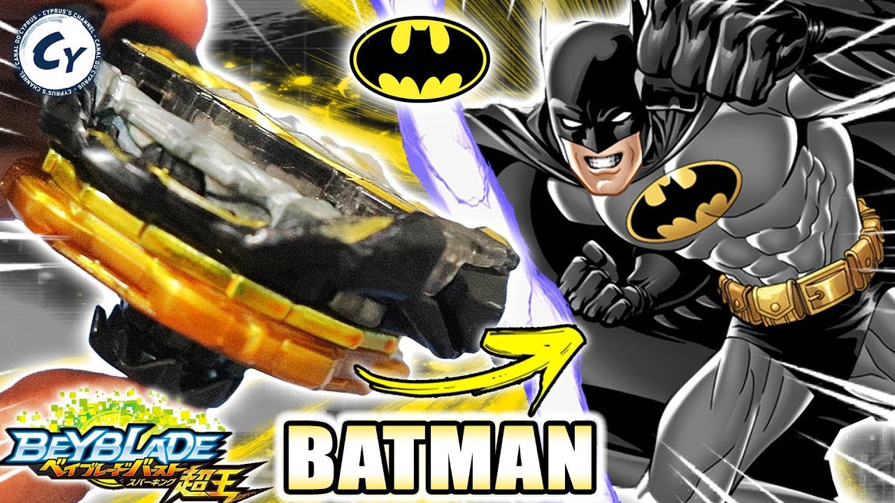 BEYBLADE DO BATMAN! PRIME APOCALYPSE STING DESTROY' BEYBLADE BURST ...