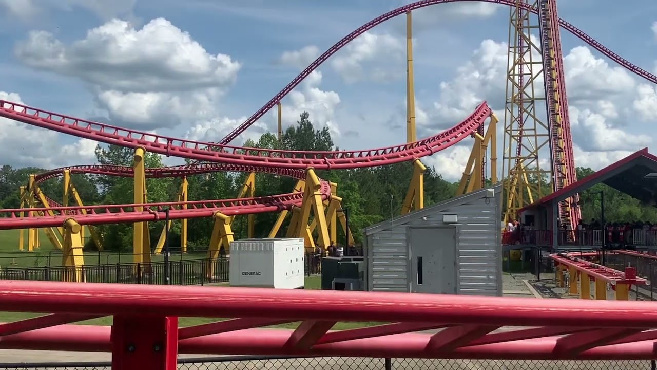 Intimidator 305 off ride POV May 15th 2022 - YouTube