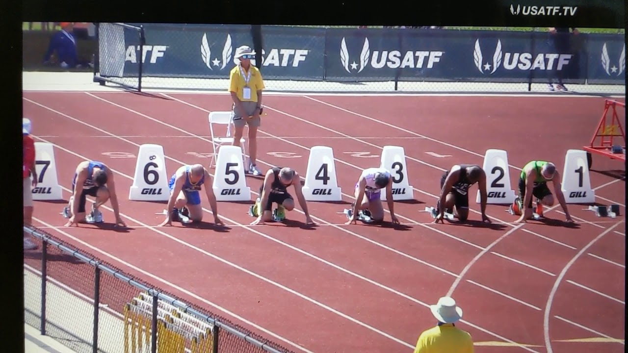 USATF Masters National Championship M45 Preliminary - YouTube