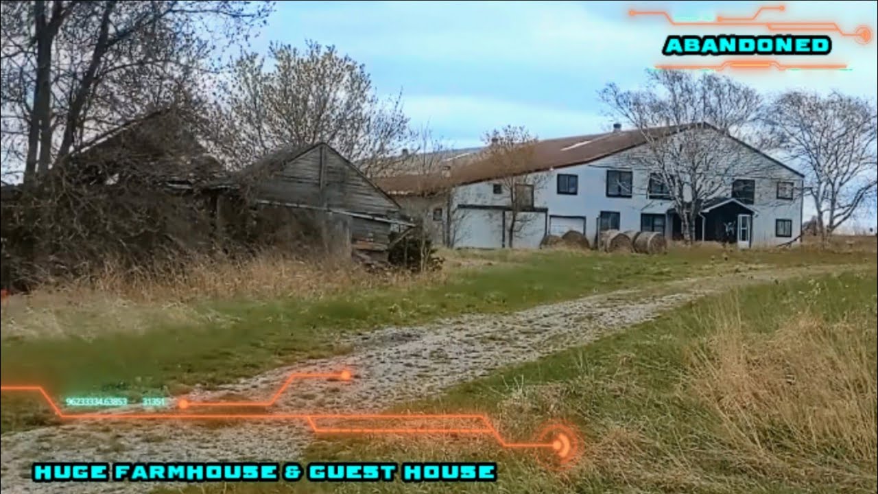 Huge Abandoned Farmhouse (Squatters Living in Basement!) EXP.2 - YouTube