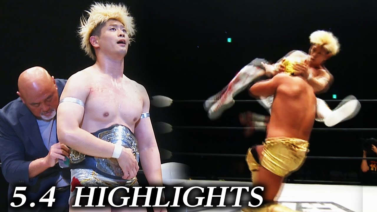 EPIC VICTORY: Kaito Kiyomiya is the New GHC Heavyweight Champion! - YouTube