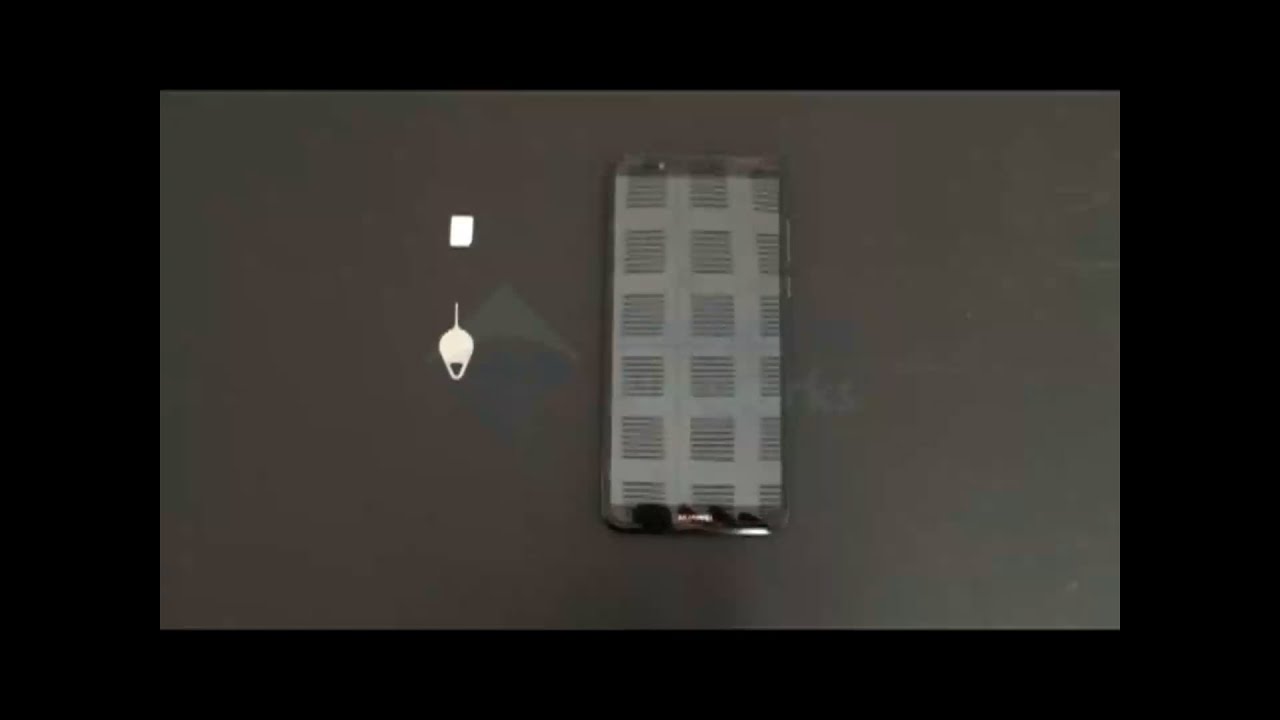 How to insert SIM card - Huawei Y7 2018 - YouTube