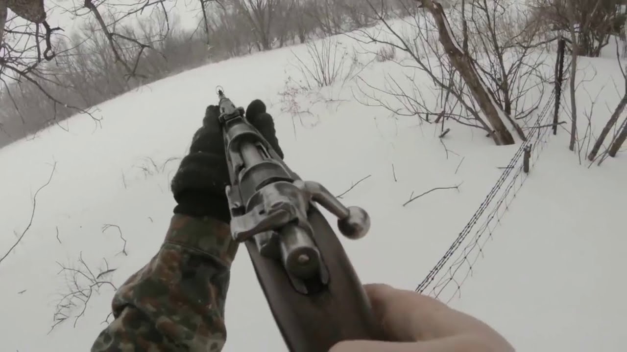 Shooting Kar98k in Real Life - YouTube