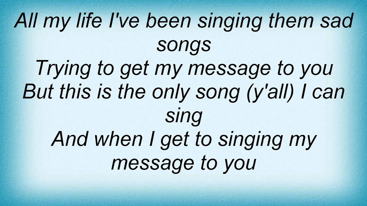 16209 Otis Redding - Fa Fa Fa Fa Fa (Sad Song) Lyrics - YouTube