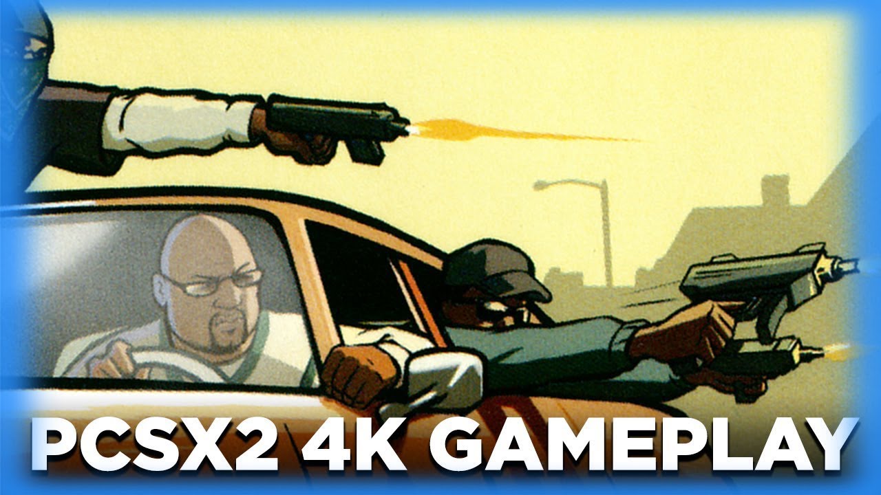 Grand Theft Auto San Andreas 4K Gameplay PCSX2 PS2 Emulator - YouTube