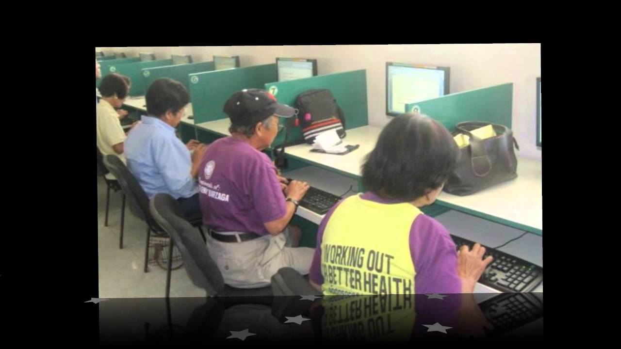 Senior Citizens At Basic Computer Literacy Program Youtube