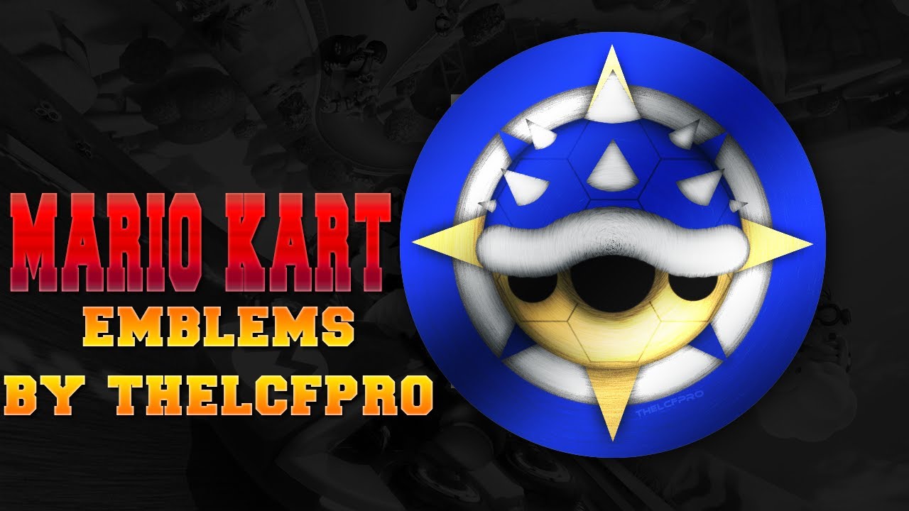 Mario Kart - Emblem art #1 - YouTube