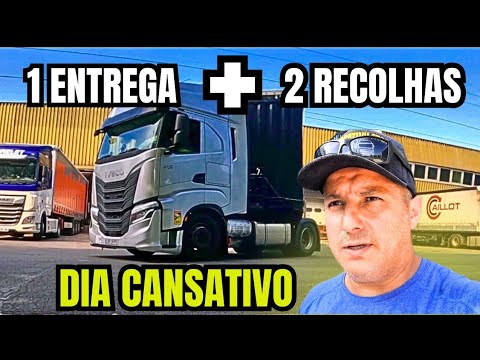 ROTINA DE CAMINHONEIRO NA EUROPA. 