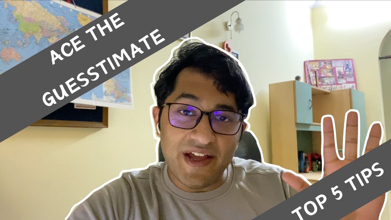 ACE YOUR GUESSTIMATE INTERVIEW 🔥 | My Top 5 Tips | Placement Series - YouTube