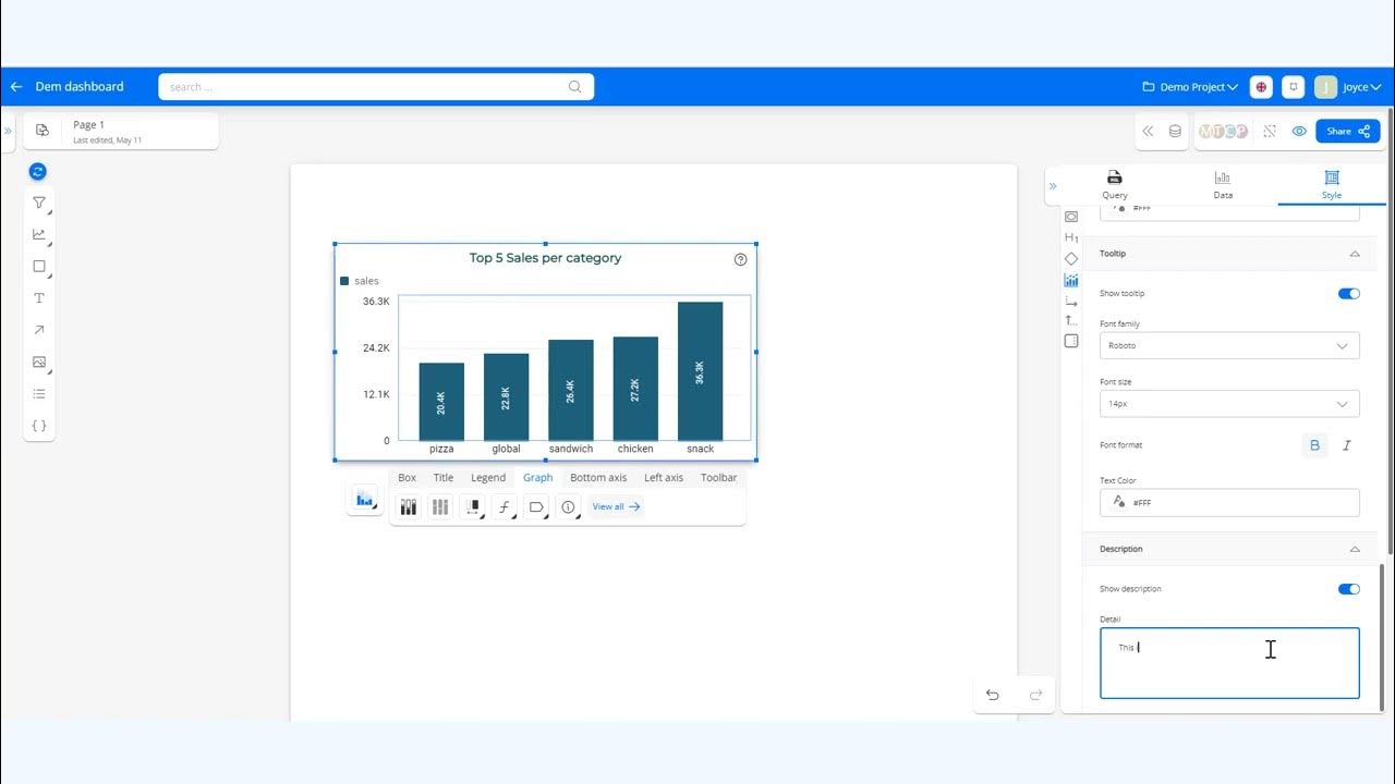 Creating and styling your first Dataflake chart - YouTube