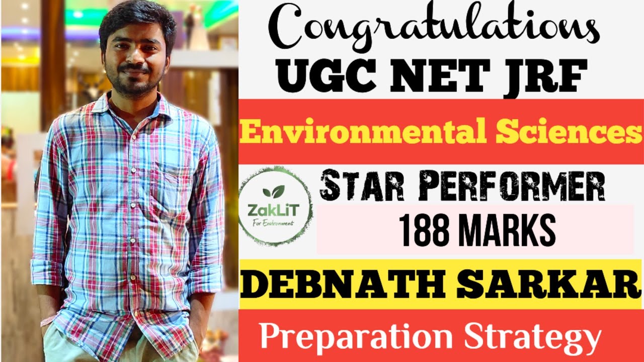 🔴UGC NET JRF Topper_Debnath Sarkar_Strategy For JRF - YouTube