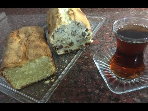 Tek Ölçü İki Kalıp Kek (Cevizli Üzümlü)