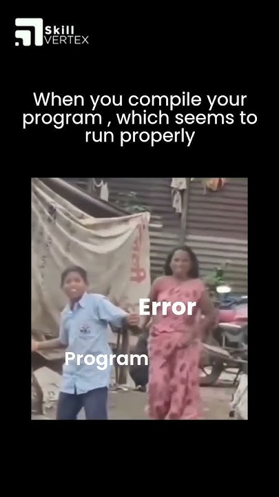 Error During Compile time 🤣#code #coding #complier #viralshort #trending #programmer - YouTube