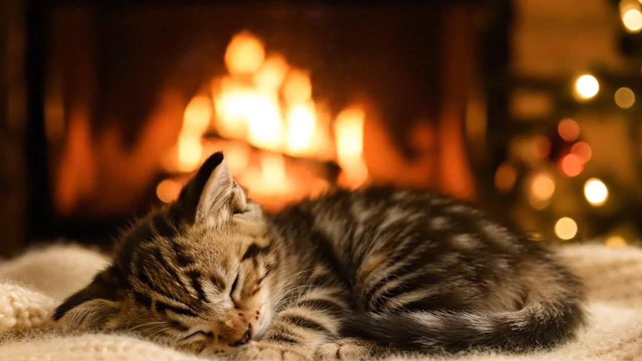 4 Hours of Cat Purring for Deep Sleep and Anxiety Relief. - YouTube
