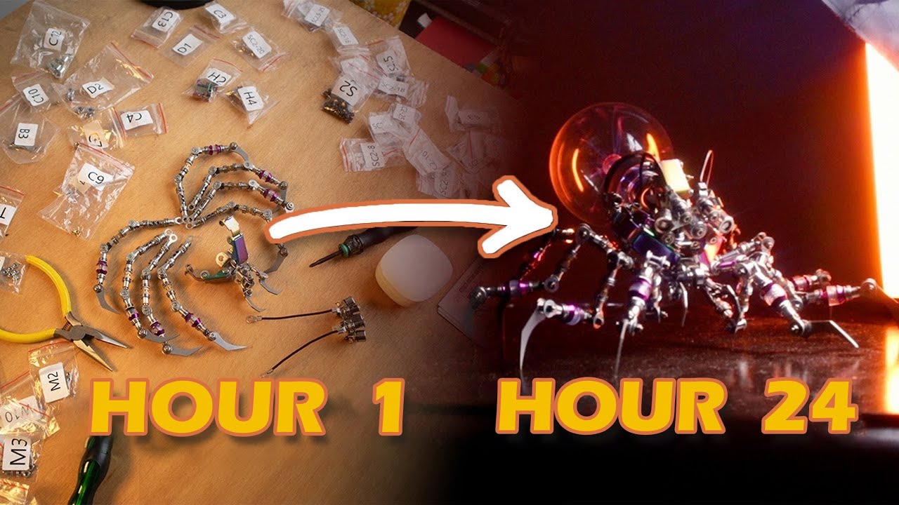 How challenging can it be to build the cyberpunk plasma ball spider in ...