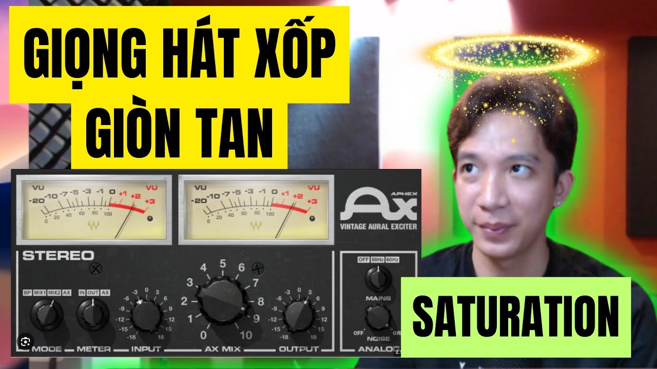 Aphex Vintage Exciter - PLUGIN GIÚP GIỌNG HÁT SÁNG HƠN - XỐP - GIÒN TAN ...
