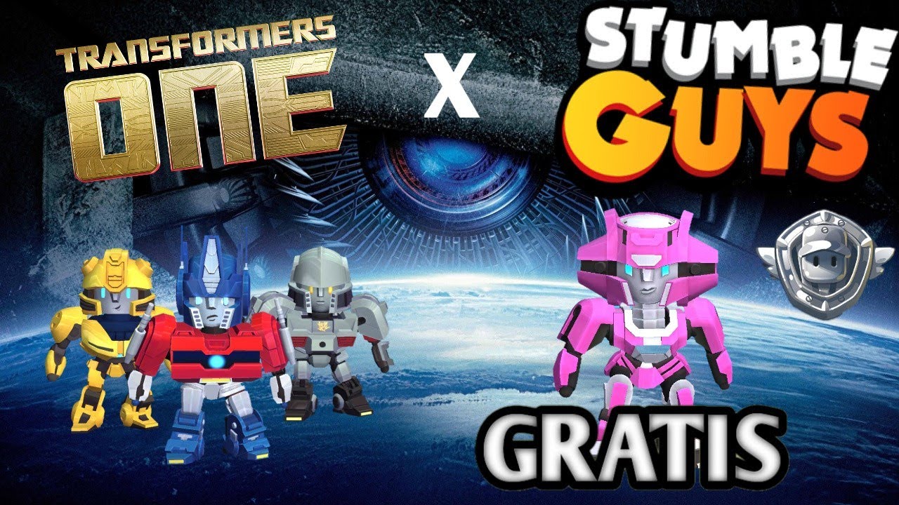 TRANSFORMERS X STUMBLE GUYS ⭐ skin GRATIS ⭐ ELITA-1 🎁 - YouTube