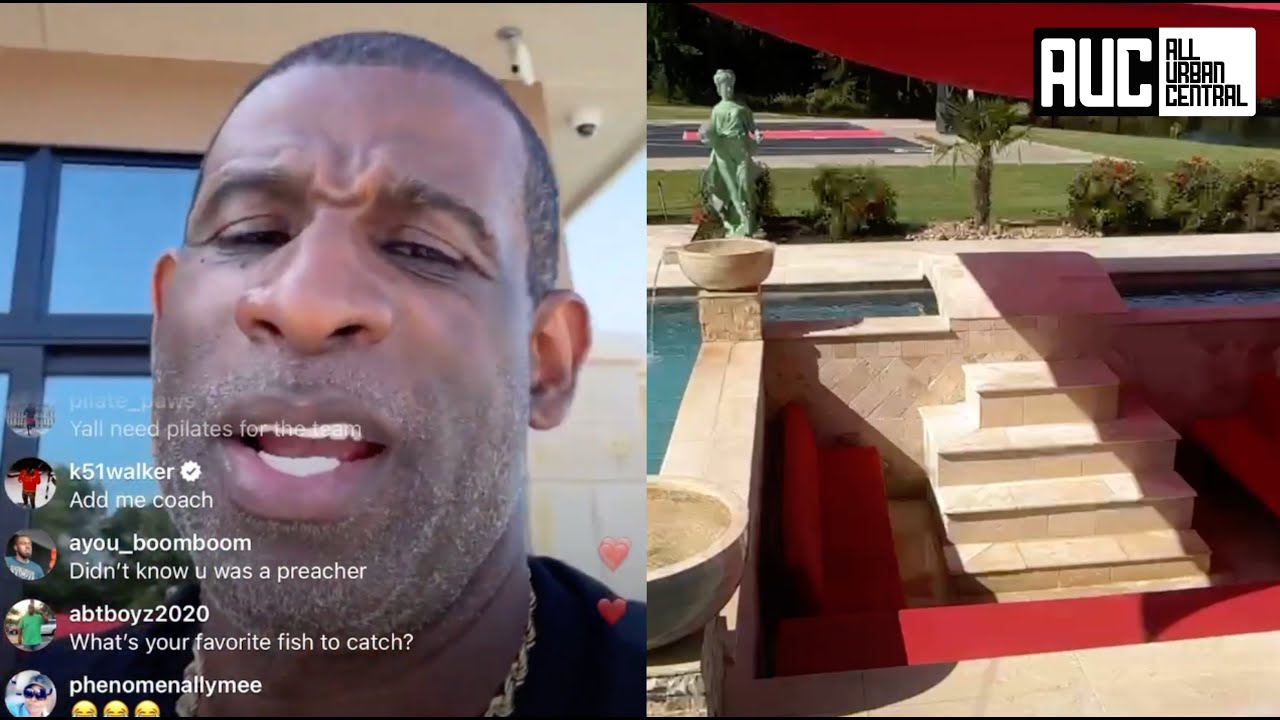 Deion Sanders Builds Both His Sons Their Own Homes Next To His Mansion ...