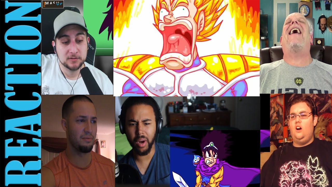 Dragon Ball Zee REACTIONS MASHUP - YouTube