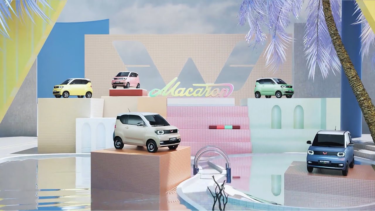 2021 WULING HONGGUANG MINI EV Macaron: Commercial Ad TVC Iklan TV CF ...